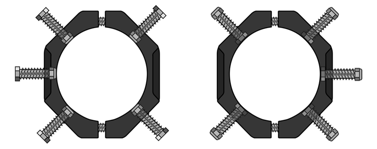 STEDI™ - Tube HEX Clamp Bracket Installation User Guide - Stedi Blog